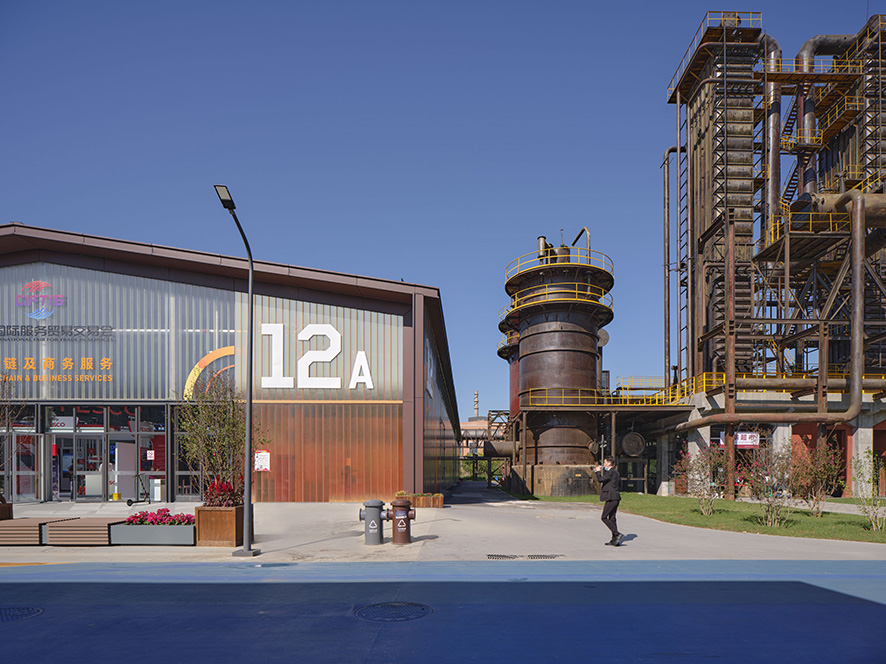 New Shougang High-end Industrial Integrated Service Area, North Section ...