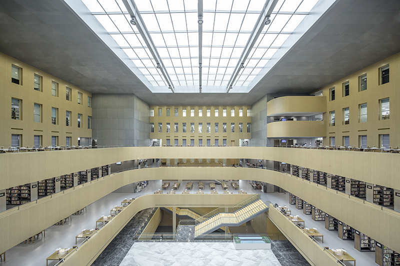 New Campus Library of Beijing University of Civil Engineering and ...